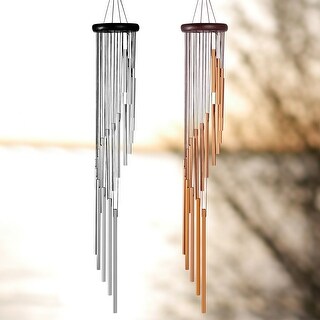 36" Outdoor Tubes Wind Chime - Bed Bath & Beyond - 39168625