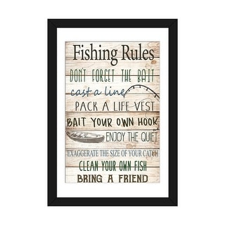 iCanvas "Bait Your Own Hook" by Kimberly Allen - Bed Bath & Beyond ...