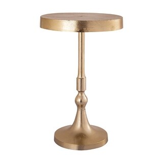 Elk Home Dalloway Gold Metal 13 Inch Wide Accent Table - Bed Bath ...