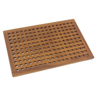 The Original Grate Teak Bath & Shower Mat - Bed Bath & Beyond - 39399161