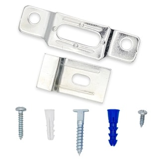 Picture Frame Locking Security Hardware Set for Wood and Metal Frames ...