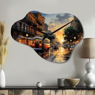 New Orleans Cityscape Comes Alive At Night I - New Orleans Large Wall ...