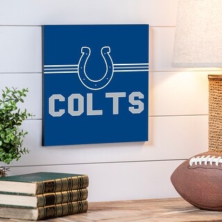 Indianapolis Colts Foam Core Wall Decor - Bed Bath & Beyond - 40001561