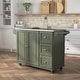 Dolly Madison Kitchen Cart with Stainless Steel Top by Homestyles - Bed ...