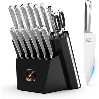 Dishwasher Safe Kitchen Knives, Premium German High Carbon Stainless ...