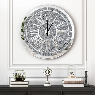 Diamond Crystal Wall Clock - Bed Bath & Beyond - 43134378