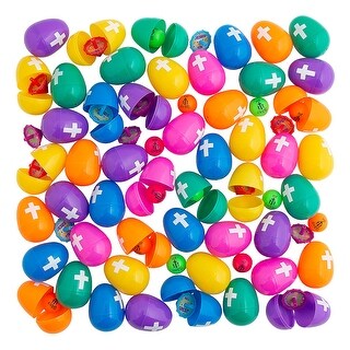 Bulk Cross Toy-Filled Plastic Easter Egg Assortment, 500 Pc. - Bed Bath ...