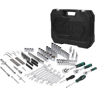 216 Pcs Tool Set, Professional Mechanic Tool Kit and Sockets Wrenches ...