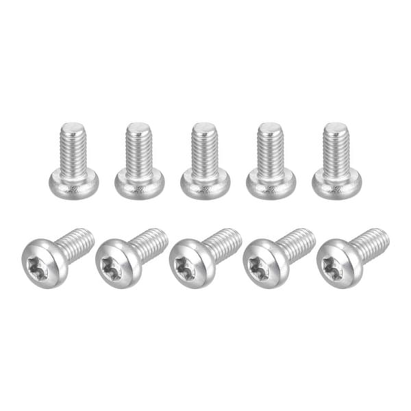M5x10mm Torx Security Machine Screws, 20pcs 316 Stainless Steel Pan ...