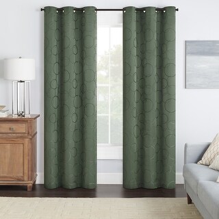 Eclipse Caprese Thermalayer Blackout Window Curtain - On Sale - Bed ...