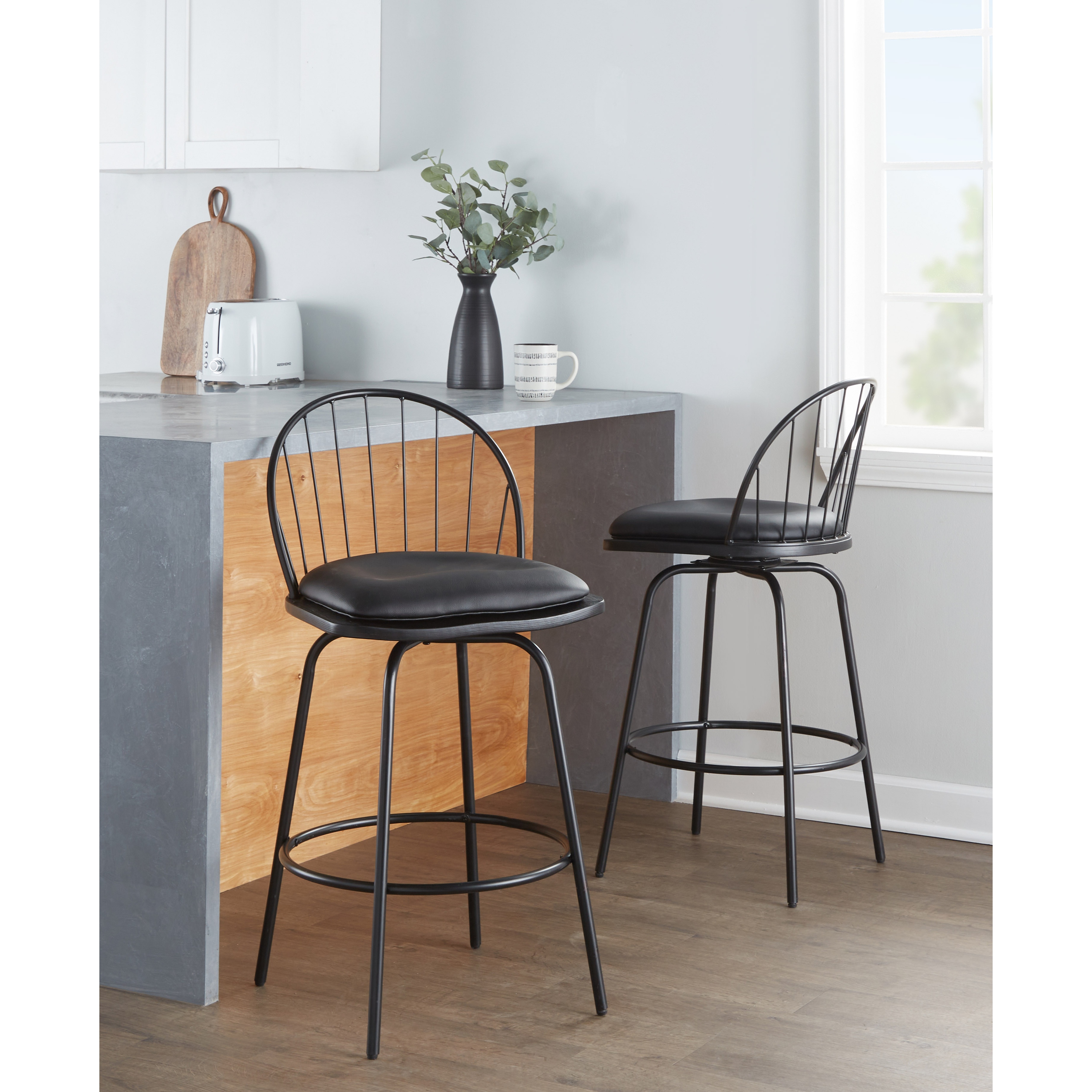 Round metal counter stools store