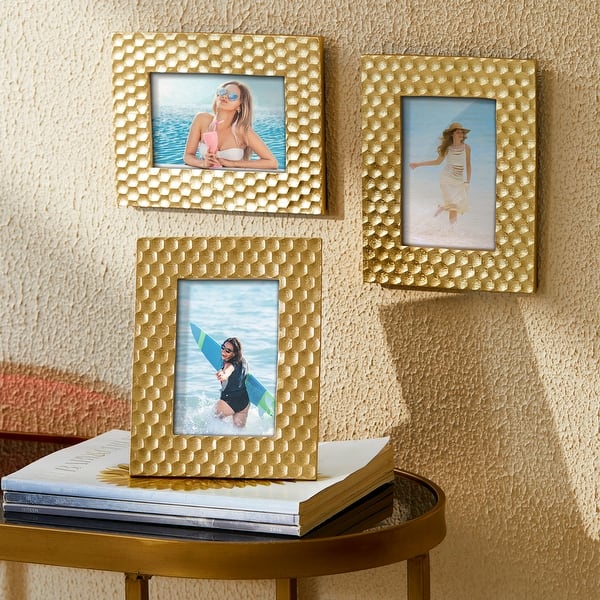 gold poster frames for wall