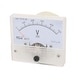 Rectangle Dial Panel Gauge Voltage Voltmeter DC 0-500V 85C1 Model - DC ...