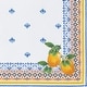 Capri Lemon Double Border Tablecloth - Bed Bath & Beyond - 36878925