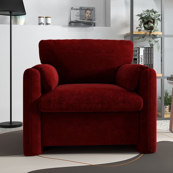 Upholstered Accent Chair Armchair Single Sofa - On Sale - Bed Bath ...