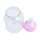 Set of 6 Pink Plastic Baby Milk Bottle Piggy Bank Baby Shower Party ...