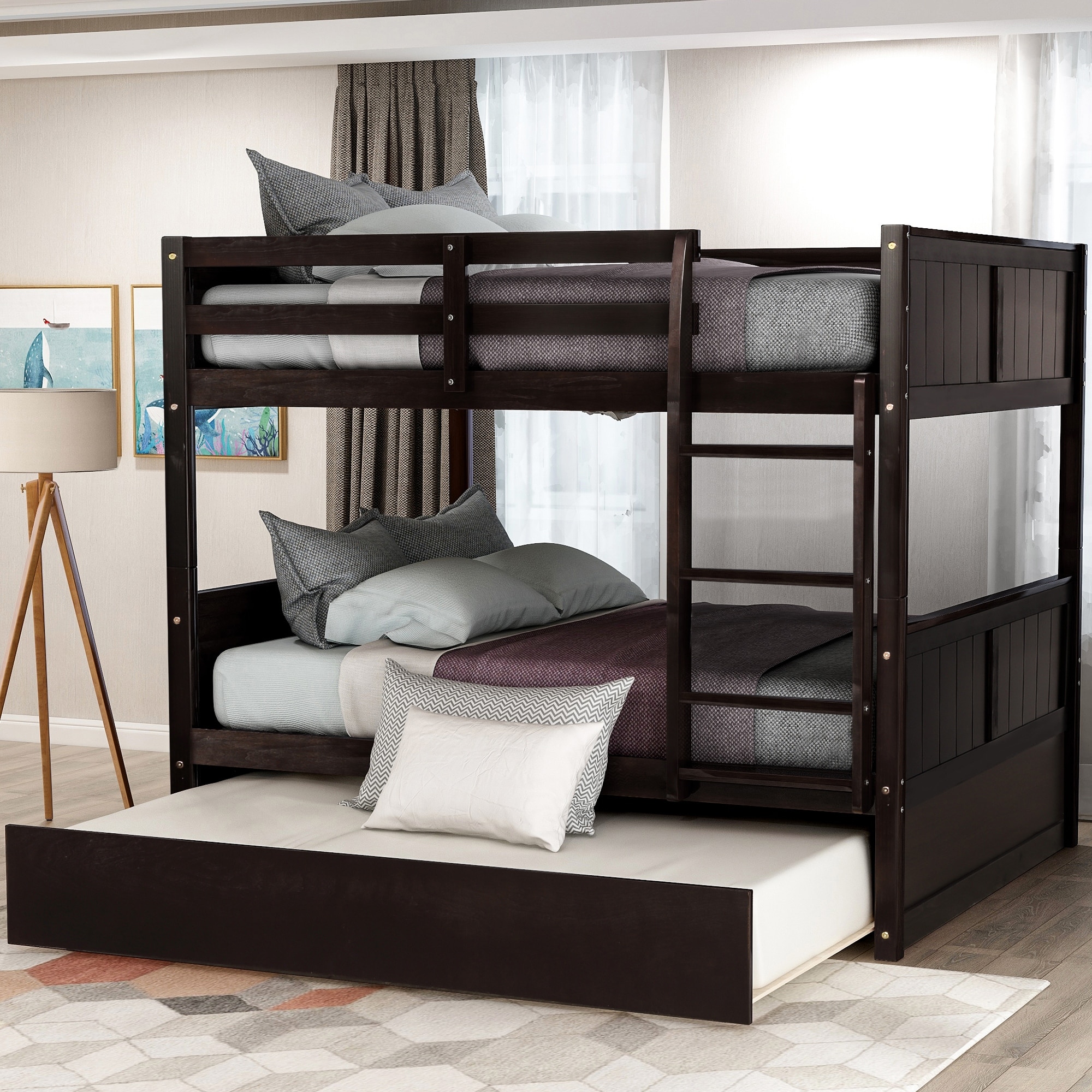 Full on full bunk beds with trundle store