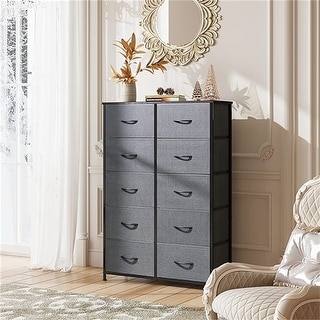 Tall Chest Organizer Unit with Textured - Bed Bath & Beyond - 39834574