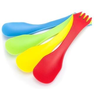 Tritan Camping Sporks, Pack of 4 - 6.5"L x 1.5"W x 1"H - Bed Bath ...