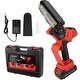 Mini Chainsaw - 5-Inch Chain Saw with 20V 1500mah Lithium Ion Battery ...
