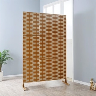 Outdoor & Indoor Privacy Screen Metal Privacy Screen 76" H×48" W - Bed ...