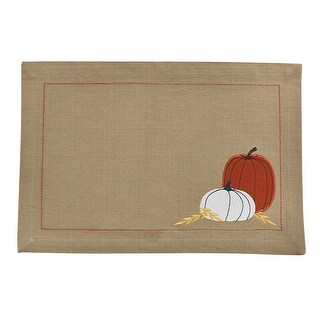 Park Designs Pumpkins Placemat Set of 4 - 13" X 19" - Bed Bath & Beyond ...