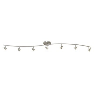 40 Watt Metal Serpentine LED Rail Fixture, Silver - Bed Bath & Beyond ...