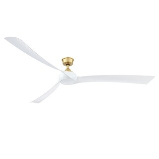 Fanimation Wrap Custom 84" 3 Blade Indoor / Outdoor Ceiling Fan with ...