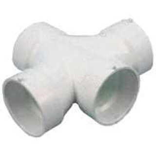 Genova 73521 Dwv Reducing Cross 2" x 2" x 1-1/2" x 1-1/2" - Bed Bath ...