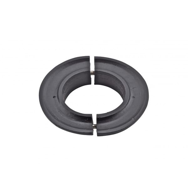 Escutcheon Plate 3" OD Aluminum Escutcheon Black Powder Coated Finish ...