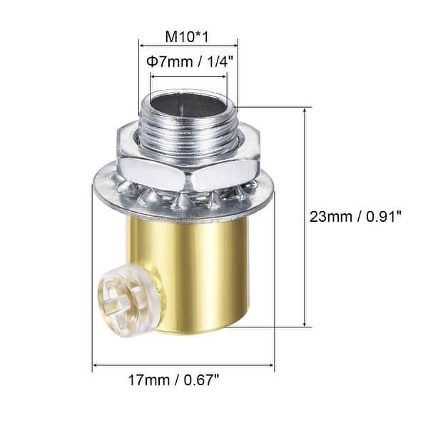Metal Cable Glands Cord Grips Screw Lock for Wiring Hanging Ceiling ...