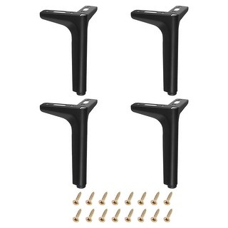 Furniture Legs, 4Pcs 5-inch - Carbon Steel Triangle Furniture Feet - 68 ...