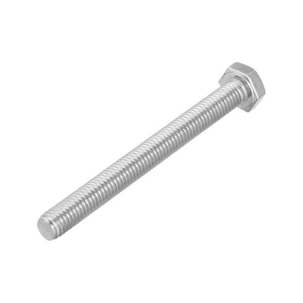 M6 Thread 70mm Stainless Steel Hex Head Screws Bolts Fastener 10pcs ...