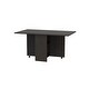 JOMEED Folding Dining Kitchen Table with Drawer and 2-Layer Storage ...