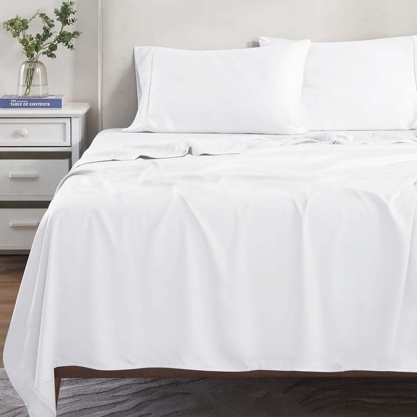 Superior Modal From Beechwood 300 Thread Count Deep Pocket or Extra Deep Pocket Sheet Set - Bed ...