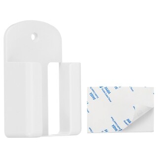 2.5" Length Remote Control Holders with Double-Side Tape, White - Bed ...