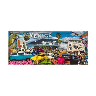 John Roy 'Western Collage 22' Canvas Art - Bed Bath & Beyond - 39538429