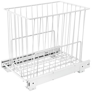 Rev-A-Shelf HRV Series Pull Out Wire Hamper with Full-Extension Slides ...
