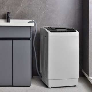 Top Loading Compact Fully Automatic Washing Machine with LED Display ...