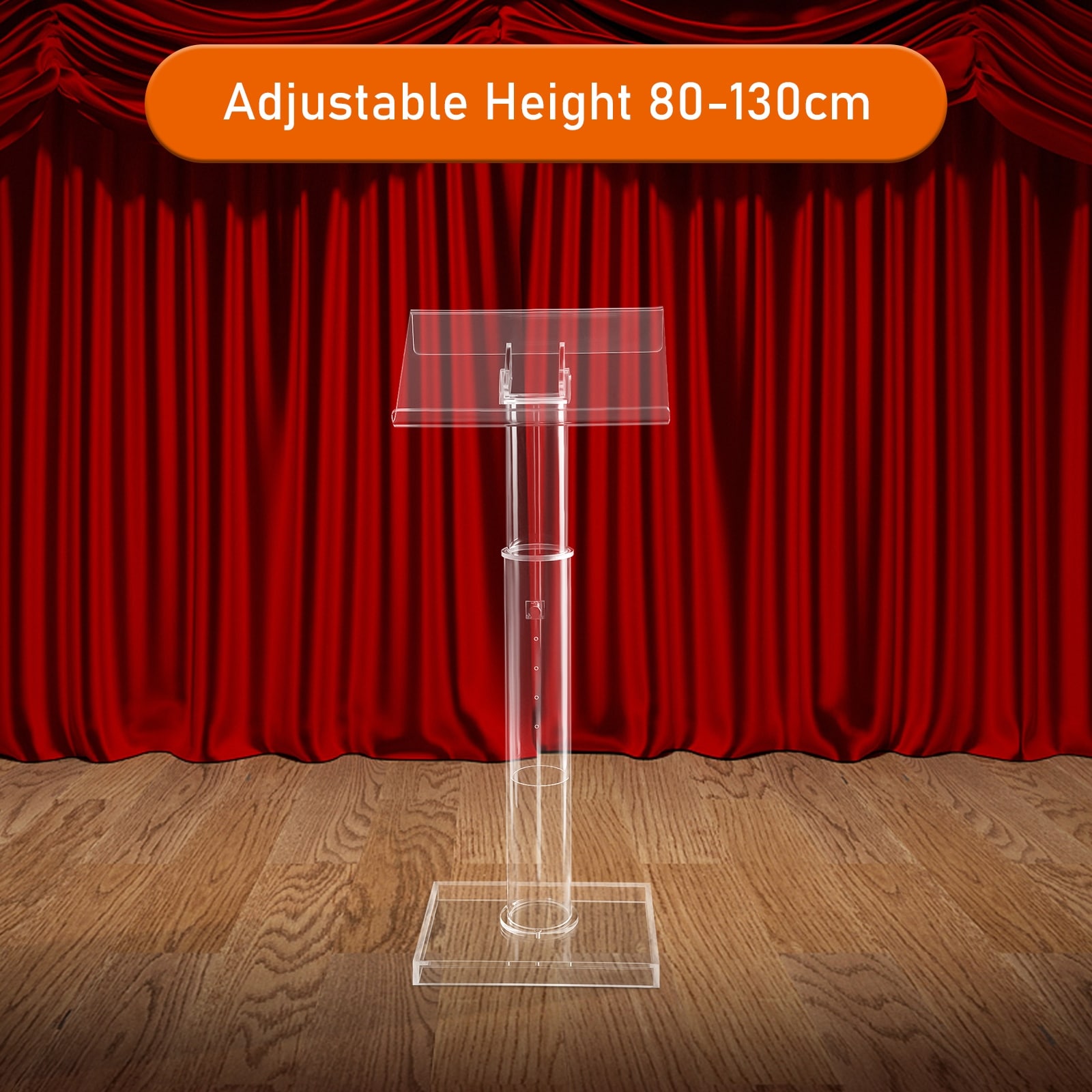 Acrylic Podium Stand Portable Lectern Pulpits for Churches - On Sale ...