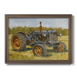 Rustic Tractors III Premium Framed Canvas- Ready to Hang - Bed Bath ...