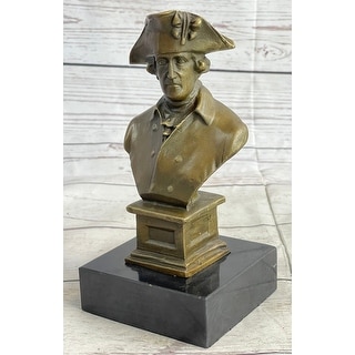 Frederick 2Nd Ii Of Prussia Bronze Bust Sculpture Statue 7 Inches X 4 ...