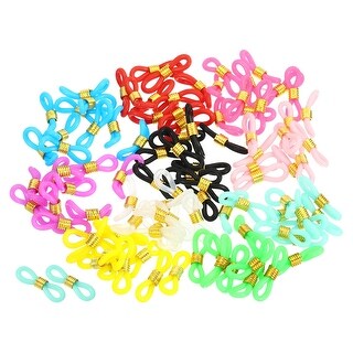 100pcs Eyeglass Chain Connector Sunglasses Strap Holder Chain End Loop ...