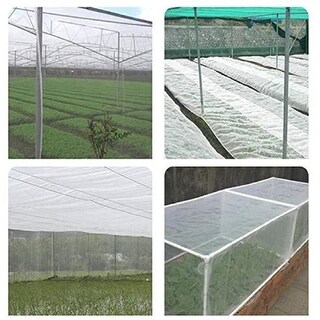 Agfabric Insect Bug Netting Garden Net Protecting Plants 6.5' x 15' - 6 ...