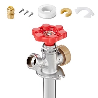 UIMOSO Anti-Siphon Frost-Proof Sillcock, 12" Freeze Proof Outdoor ...