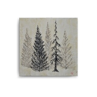 'Monoscape XXXVI' Wrapped Canvas Wall Art by Karen Biery - Bed Bath ...