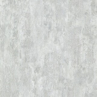 A-Street Prints Deimos Silver Distressed Texture Wallpaper - N/A - Bed ...