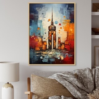 Designart "Germany Berlin Wall Remnants" Germany Framed Wall Art Living ...