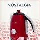 Nostalgia Retro 1.7-Liter Stainless Steel Electric Water Kettle with ...
