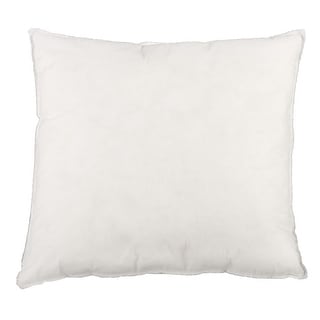 White Standard Square Polyester Pillow Form Insert 17" - Bed Bath ...